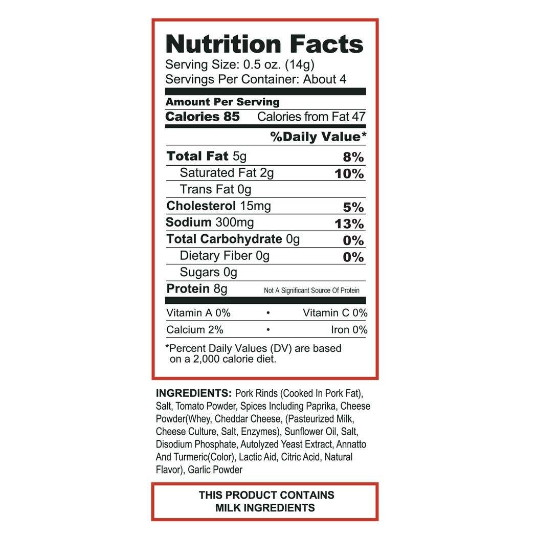 Cravings Gourmet Popcorn - Pork King Good Pepperoni Pizza Pork Rinds 1 ...