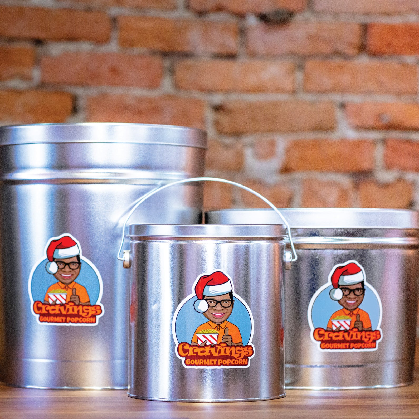 Half and Half Popcorn Tins featuring Buttery Movie Popcorn — Cravings ...