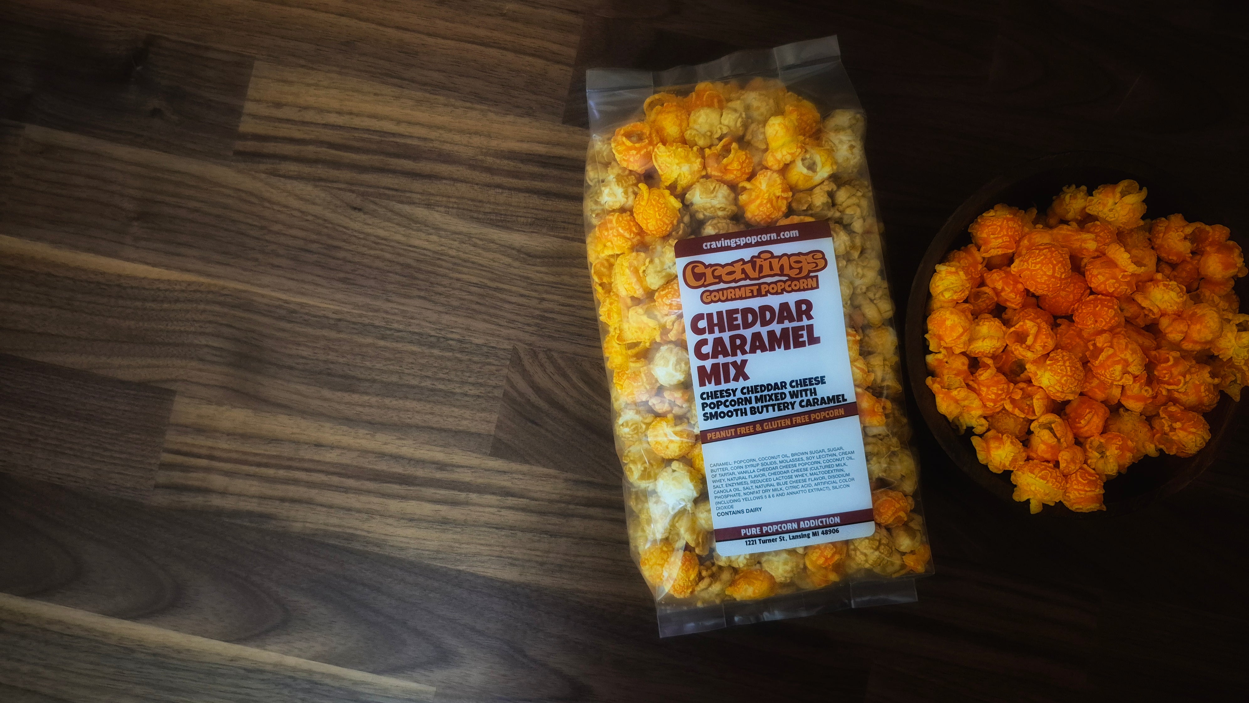 Cravings Gourmet Popcorn | Ships United States | Lansing, Michigan