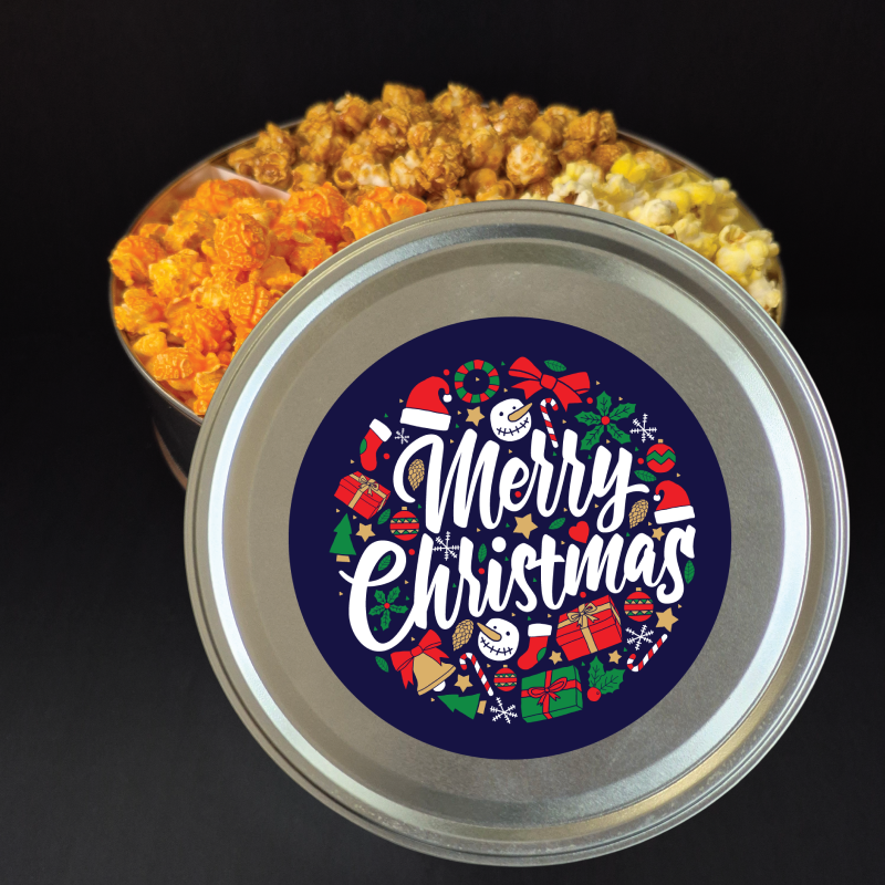Gourmet Popcorn Tin Collection — Cravings Gourmet Popcorn