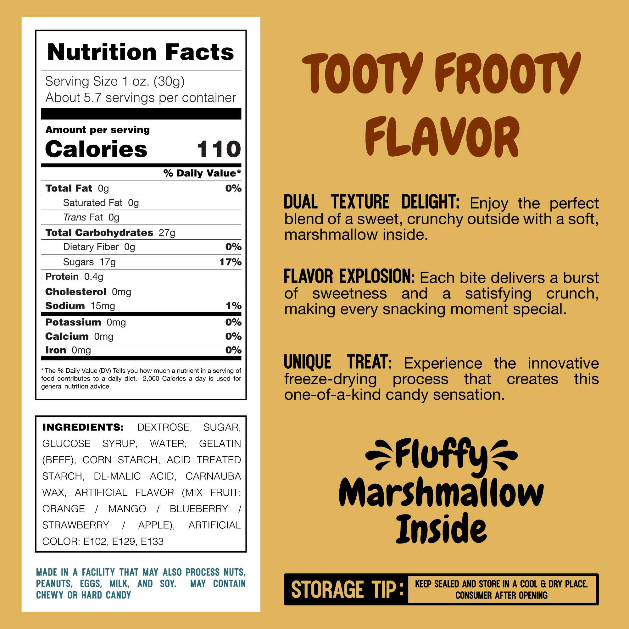 Munch Mallows Marshmallow Candy — Cravings Gourmet Popcorn